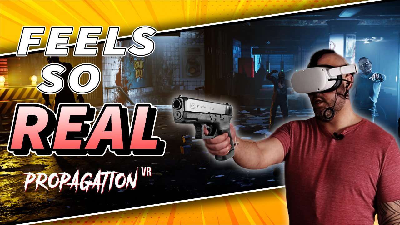 My Very First VR Horror Game! It Felt SO REAL!!! - OMG It's Derek